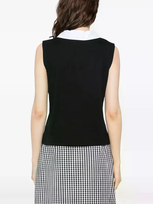 AGNÈS B. Sleeveless Polo Top