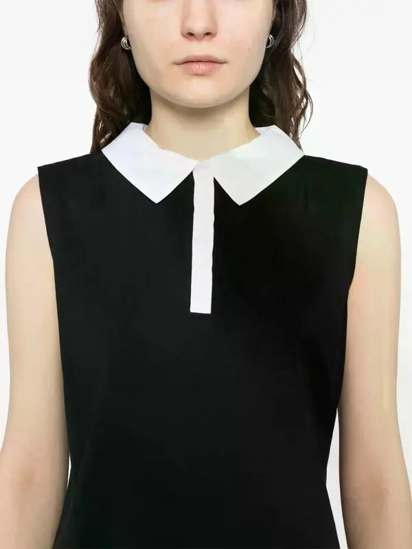 AGNÈS B. Sleeveless Polo Top