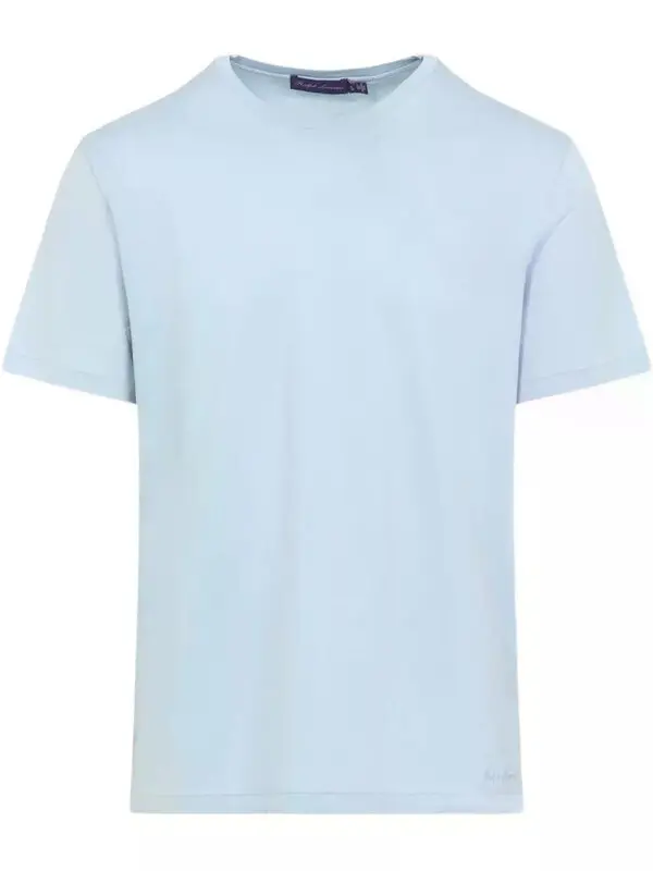 Ralph Lauren Purple Label Cotton T-shirt - Blue
