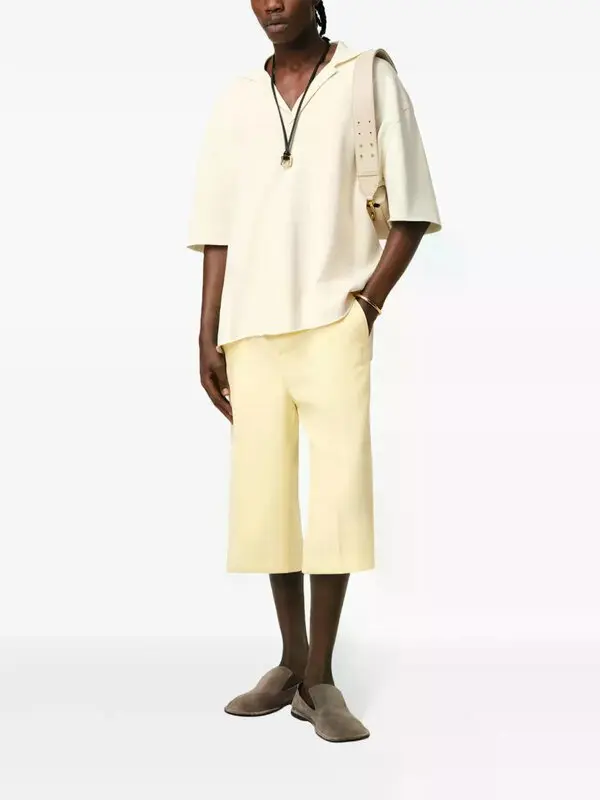 Ami Wool Bermuda Shorts