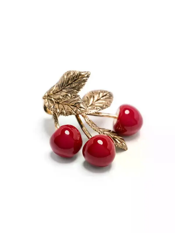 Saint Laurent Cherry Earrings