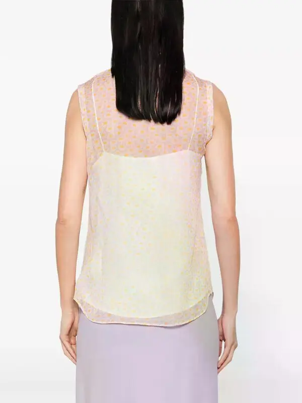 Gucci Printed Silk Top