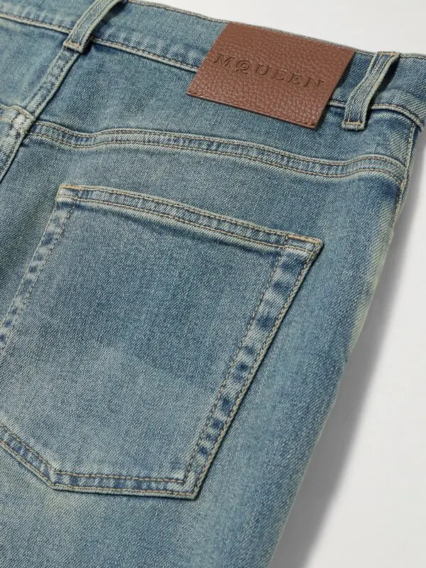 Alexander McQueen High-rise Boot-cut Jeans