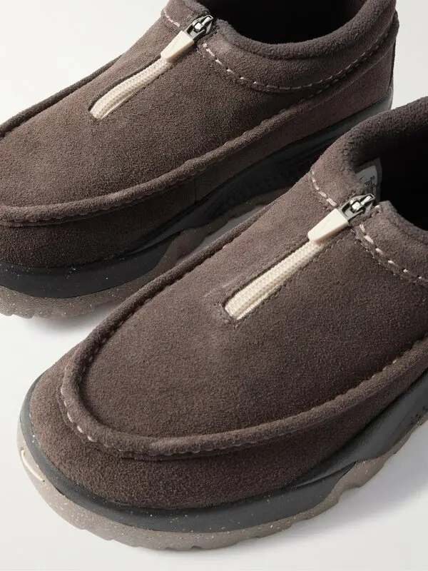Nike Izy Rubber-trimmed Suede Sneakers