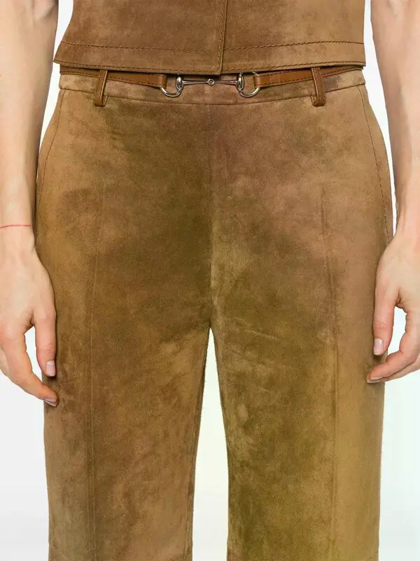 Gucci Horsebit-detail Trousers