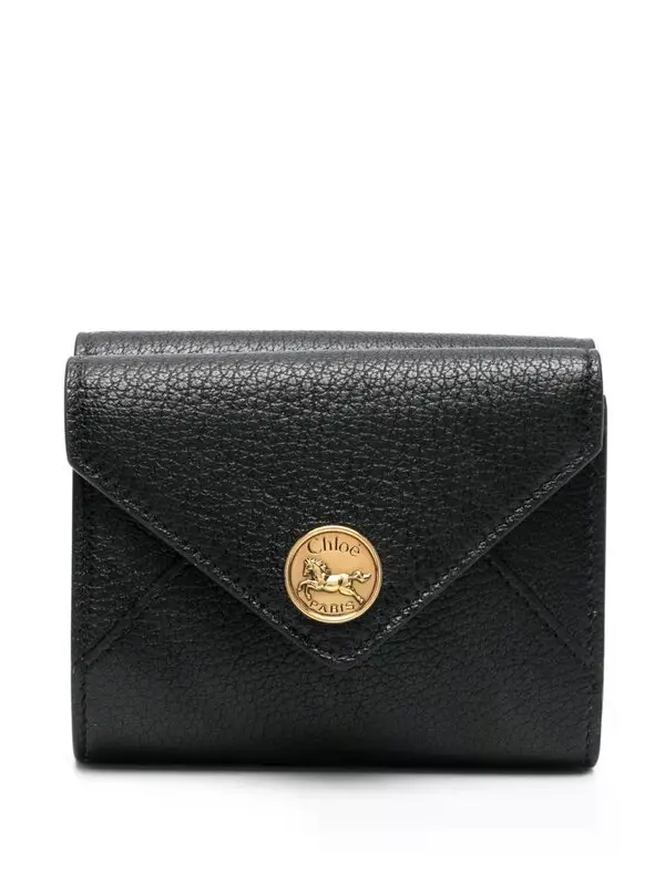 Chloé Leather Wallet - Black