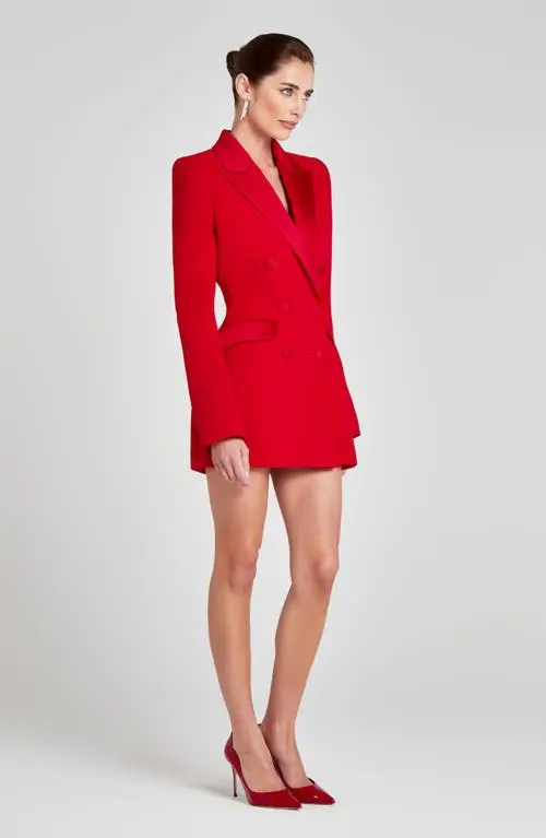 NADINE MERABI Monica Double-breasted Blazer Mini Dress