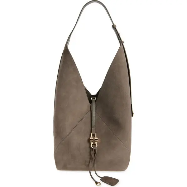 Ferragamo Origami Hobo Tote Bag - Concrete | Editorialist
