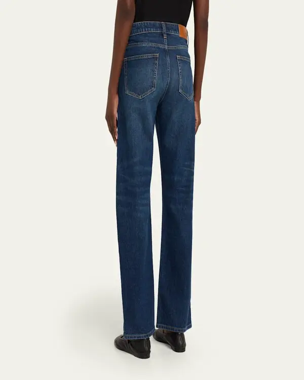 EB DENIM Alida Bowed Leg Jeans - Tribeca