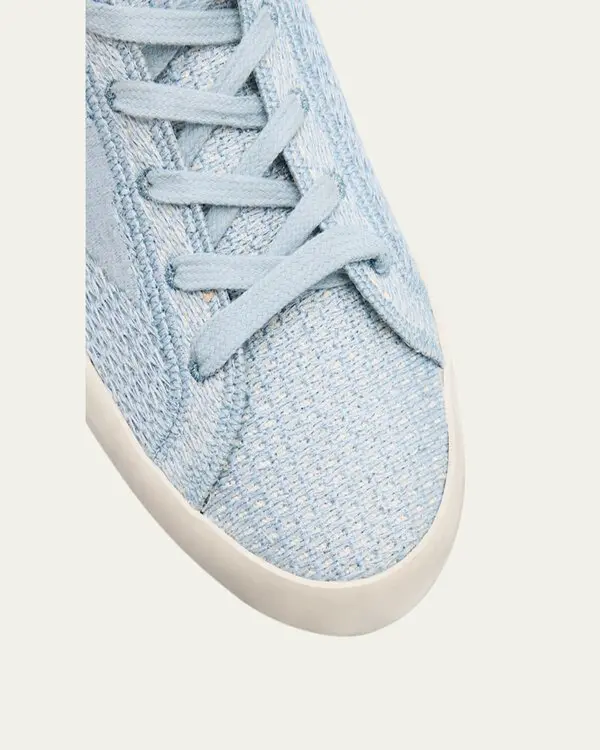GOLDEN GOOSE Sabot Embroidered Slide Sneakers