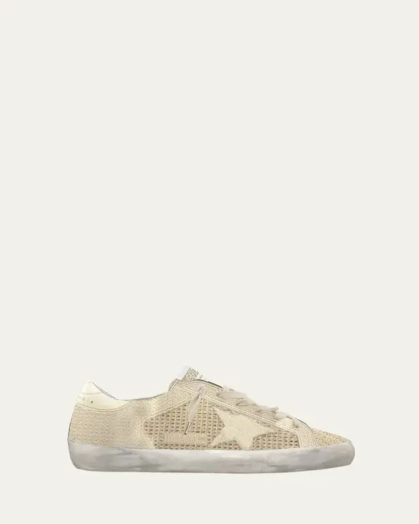 GOLDEN GOOSE Super-star Embroidered Low-top Sneakers