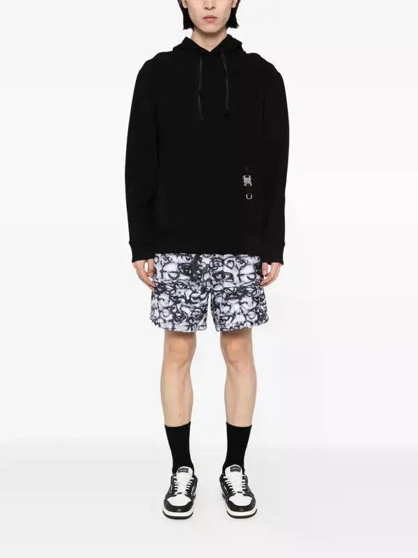 HACULLA. Graphic-print Towelling Shorts