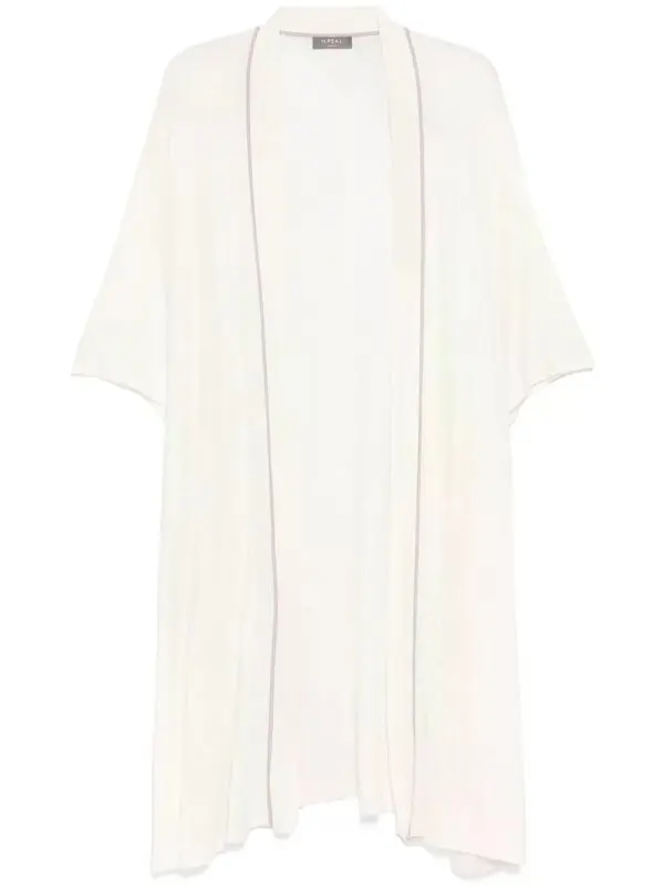N.peal Linen Blend Kaftan Dress
