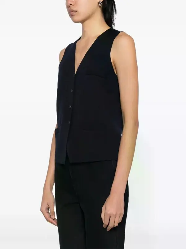 N.peal Mila Waistcoat - Blue