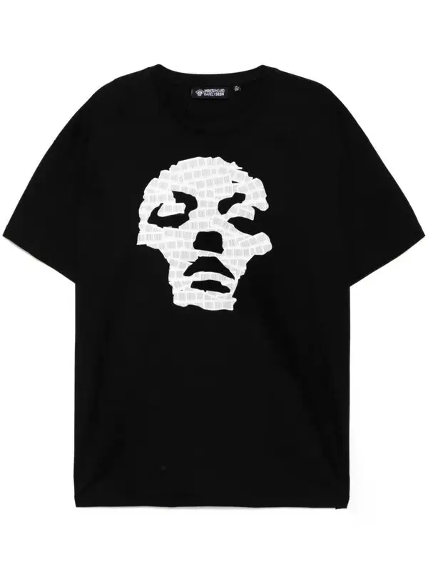 MOSTLY HEARD RARELY SEEN Barcode Face T-shirt