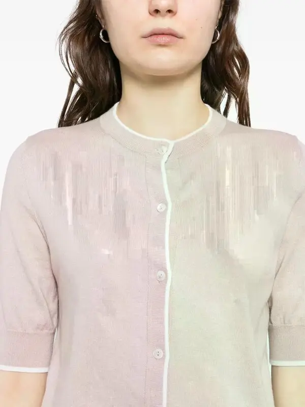 N.peal Button-front T-shirt