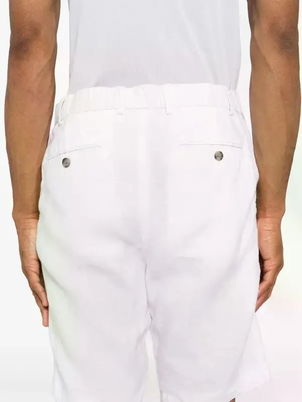N.peal Atrani Linen Shorts