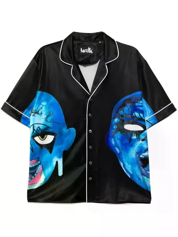 HACULLA. My Beautiful Dark Twisted Shirt - Black