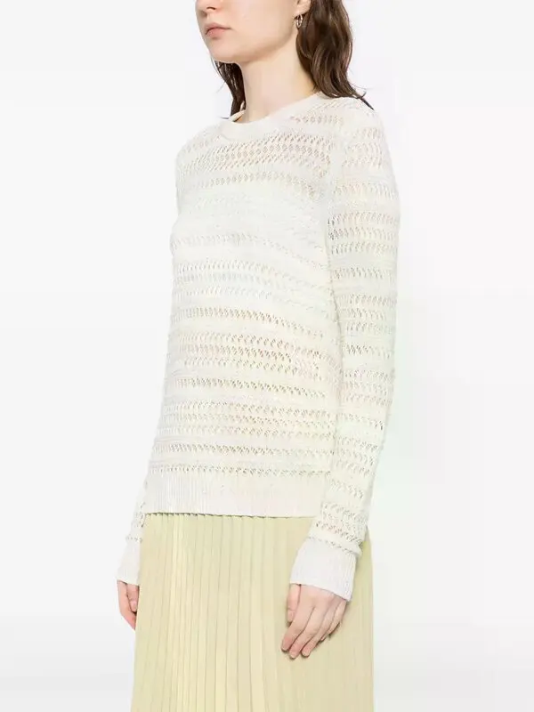 N.peal Open Stitch Sweater