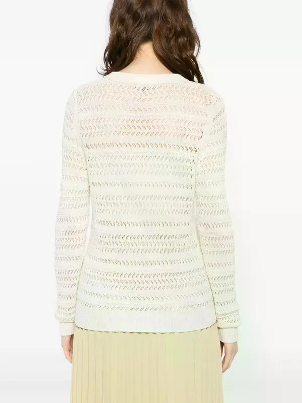 N.peal Open Stitch Sweater