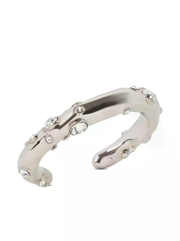 Dries Van Noten Embellished Bracelet - Silver