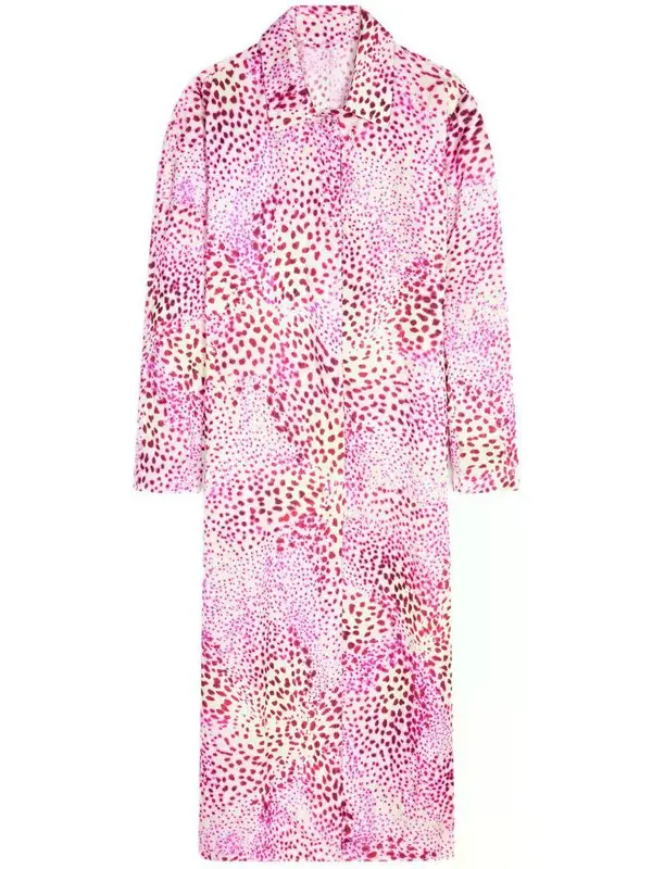 Dries Van Noten Patterned Jacquard Coat