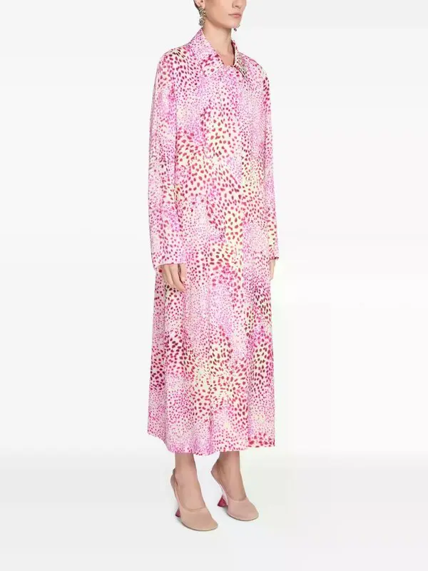 Dries Van Noten Patterned Jacquard Coat