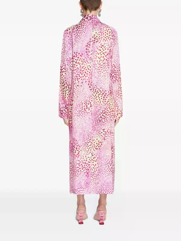Dries Van Noten Patterned Jacquard Coat