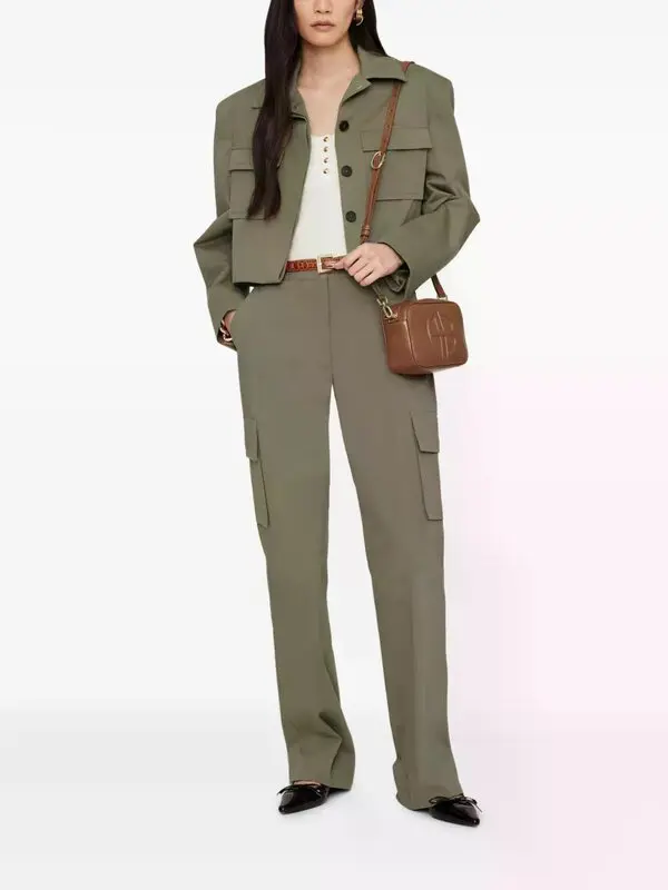 ANINE BING Lili Embossed Tote
