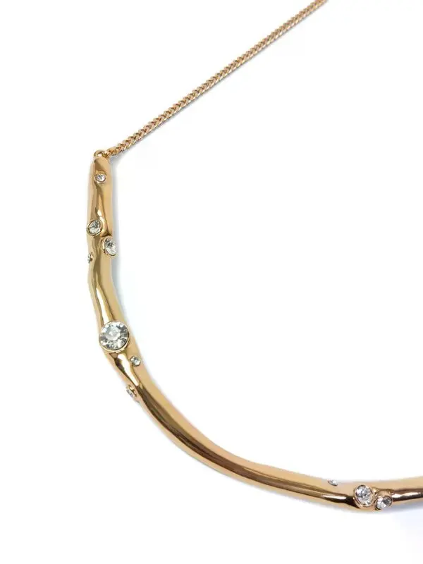 Dries Van Noten Crystal-embellished Chain Necklace