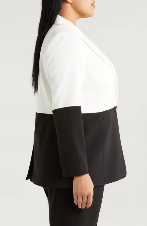 TAHARI ASL Colorblock Blazer