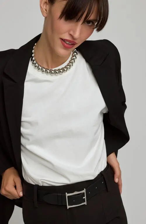 ST. MORAN Teardrop Beaded Statement Necklace