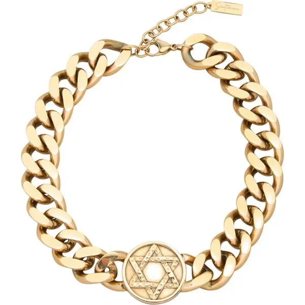 ST. MORAN Star Of David Pendant Necklace - Gold