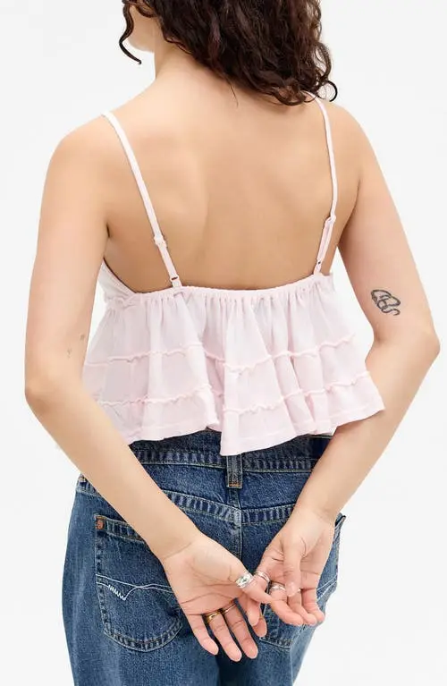BDG URBAN OUTFITTERS Frill Babydoll Crop Camisole