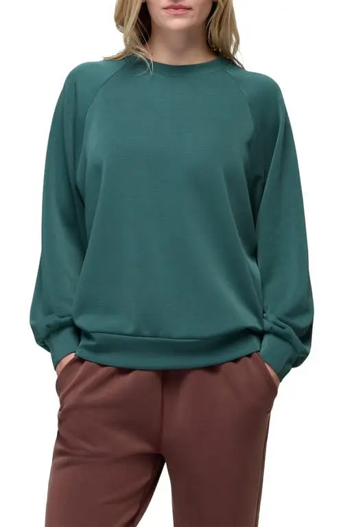 Prana Shea Crewneck Sweatshirt - Coast