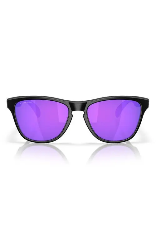 Oakley Prizm™ Round Sunglasses - Matte Black / Prizm Violet