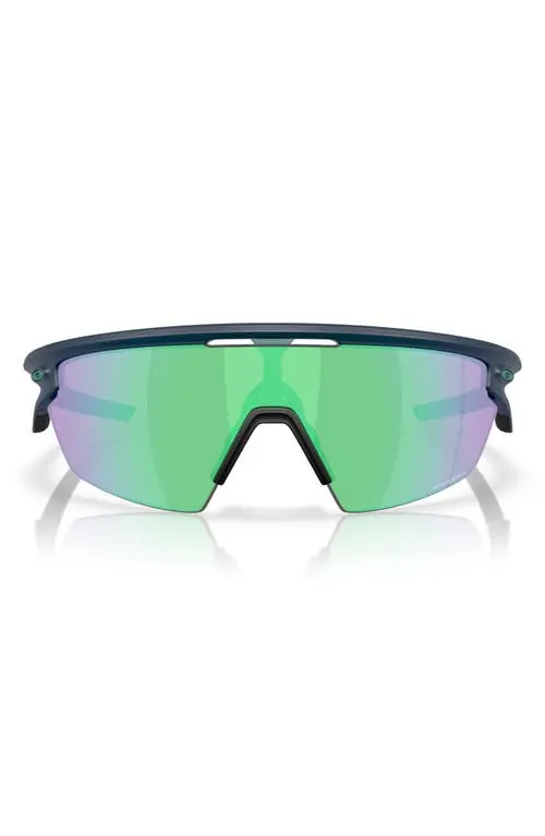 Oakley Prizm™ Road Sport Rectangular Sunglasses - Matte Abyss / Prizm Road Jade