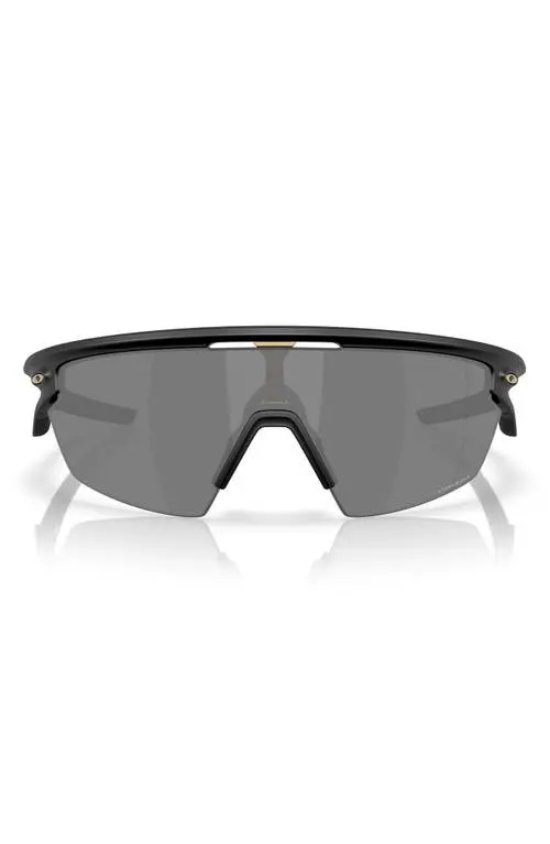 Oakley Prizm™ Road Sport Rectangular Sunglasses - Matte Black / Prizm Black