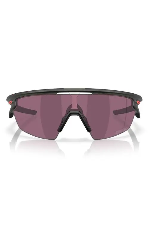 Oakley Prizm™ Road Sport Rectangular Sunglasses - Matte Olive / Black