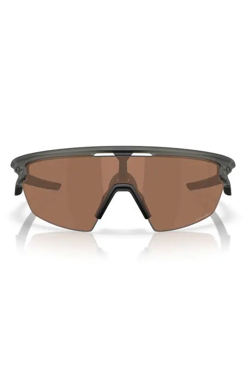 Oakley Prizm™ Road Sport Rectangular Sunglasses - Matte Olive/ Tungsten