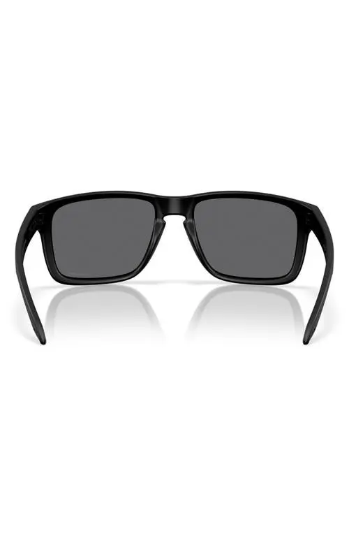 Oakley Prizm™ Everyday 61mm Rectangular Sunglasses - Matte Black Prizm Black