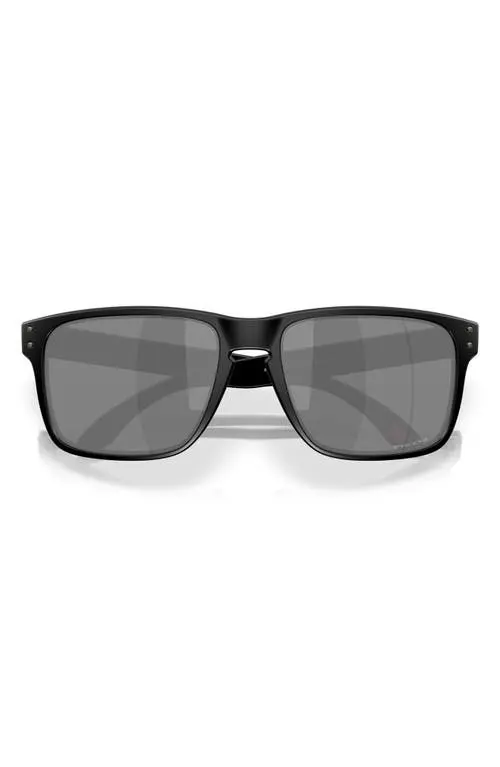 Oakley Prizm™ Everyday 61mm Rectangular Sunglasses - Matte Black Prizm Black