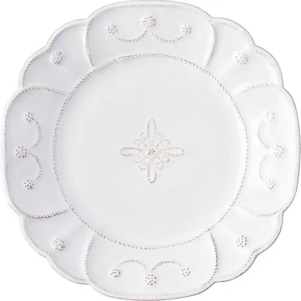 JULISKA Jardins Du Monde Salad/dessert Plate - Whitewash