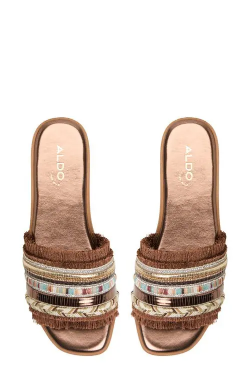 Aldo Coralya Slide Sandal - Brown