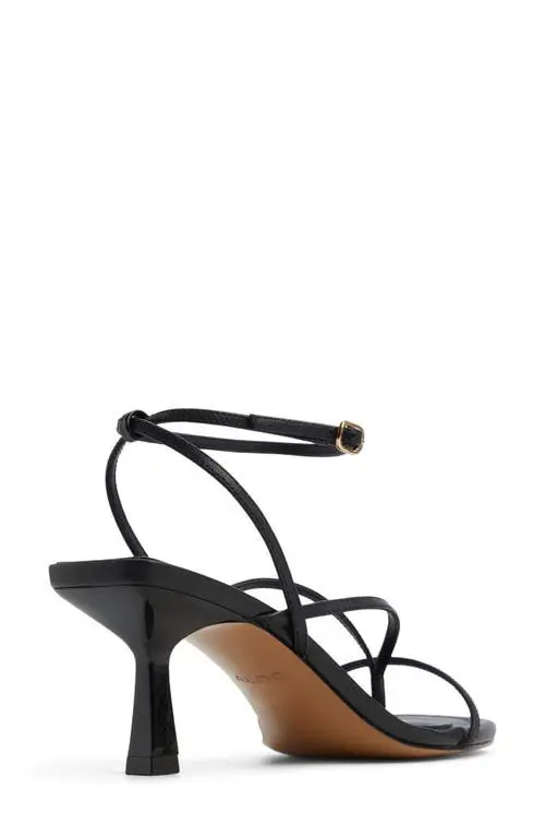 Aldo Dorinda Ankle Strap Sandals - Black