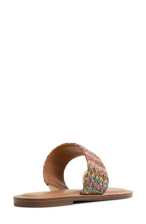 Aldo Beachwalk Woven Slide Sandal - Bright Multi