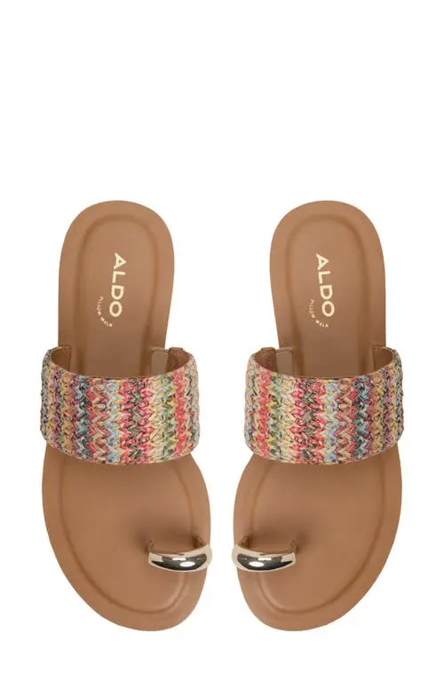 Aldo Beachwalk Woven Slide Sandal - Bright Multi