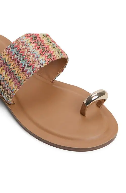 Aldo Beachwalk Woven Slide Sandal - Bright Multi