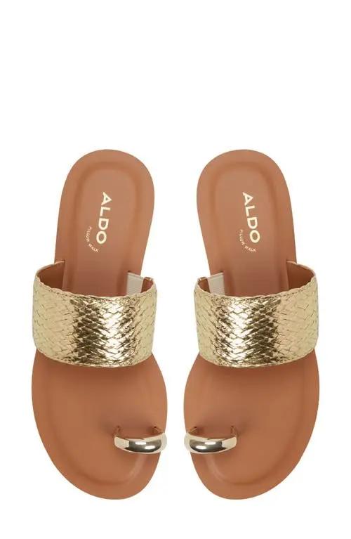 Aldo Beachwalk Woven Slide Sandal