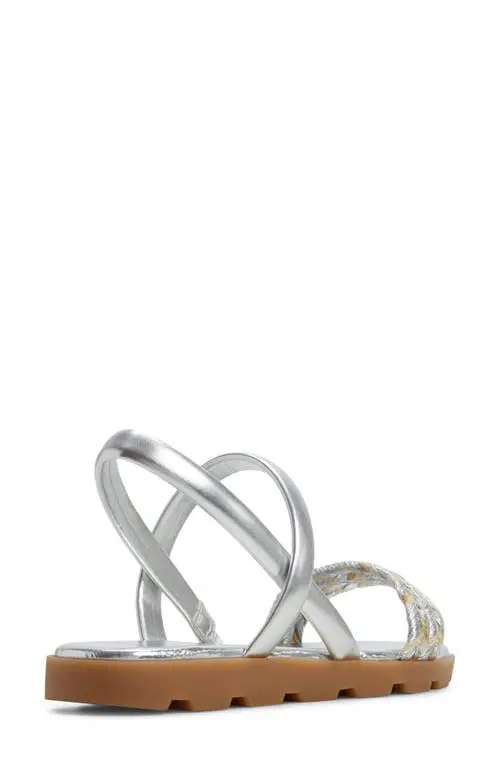 Aldo Narine Strappy Sandal - Silver Multi